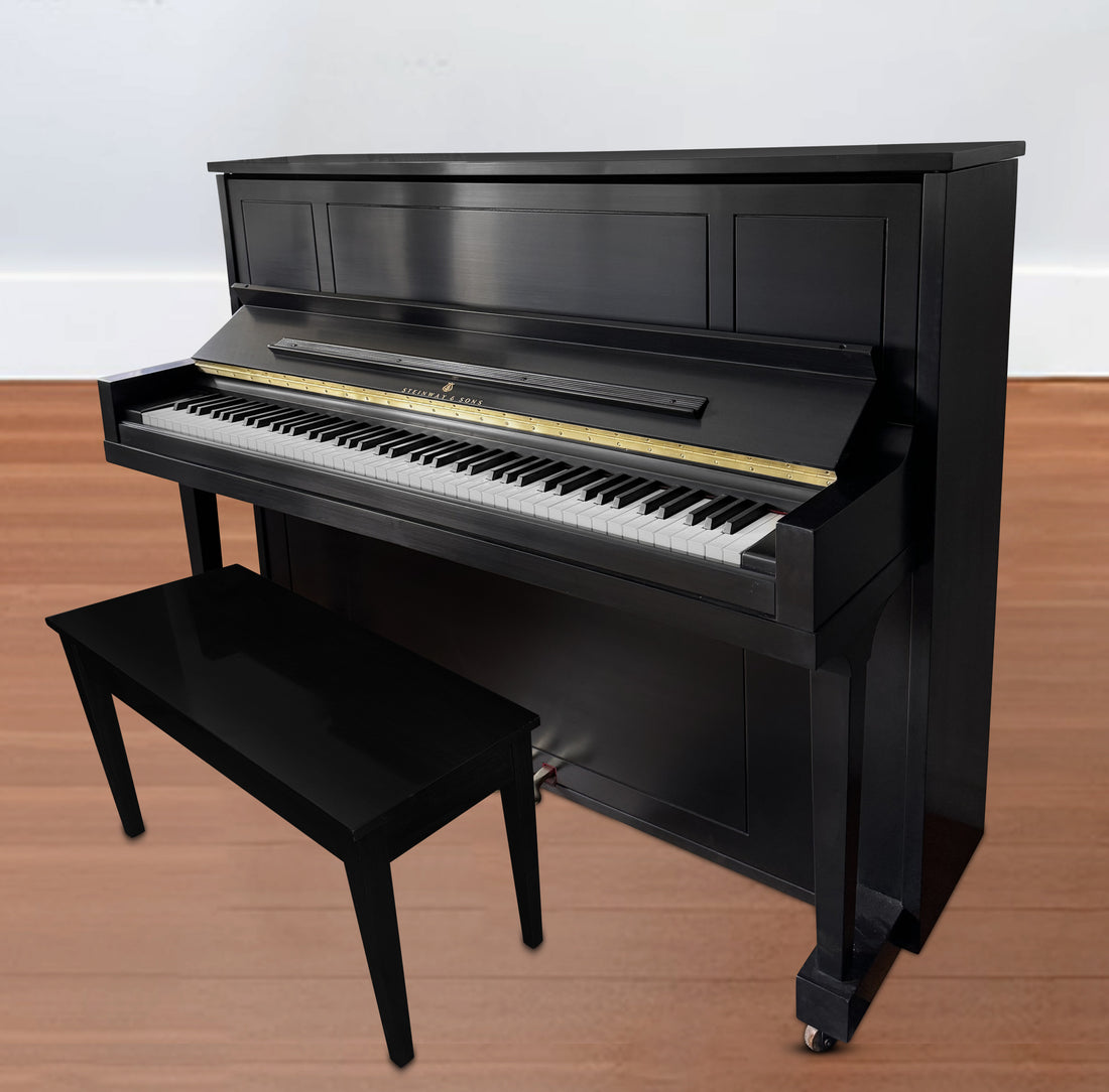 Steinway Upright Model 1098 | Ebony – Park Avenue Pianos | Steinway ...