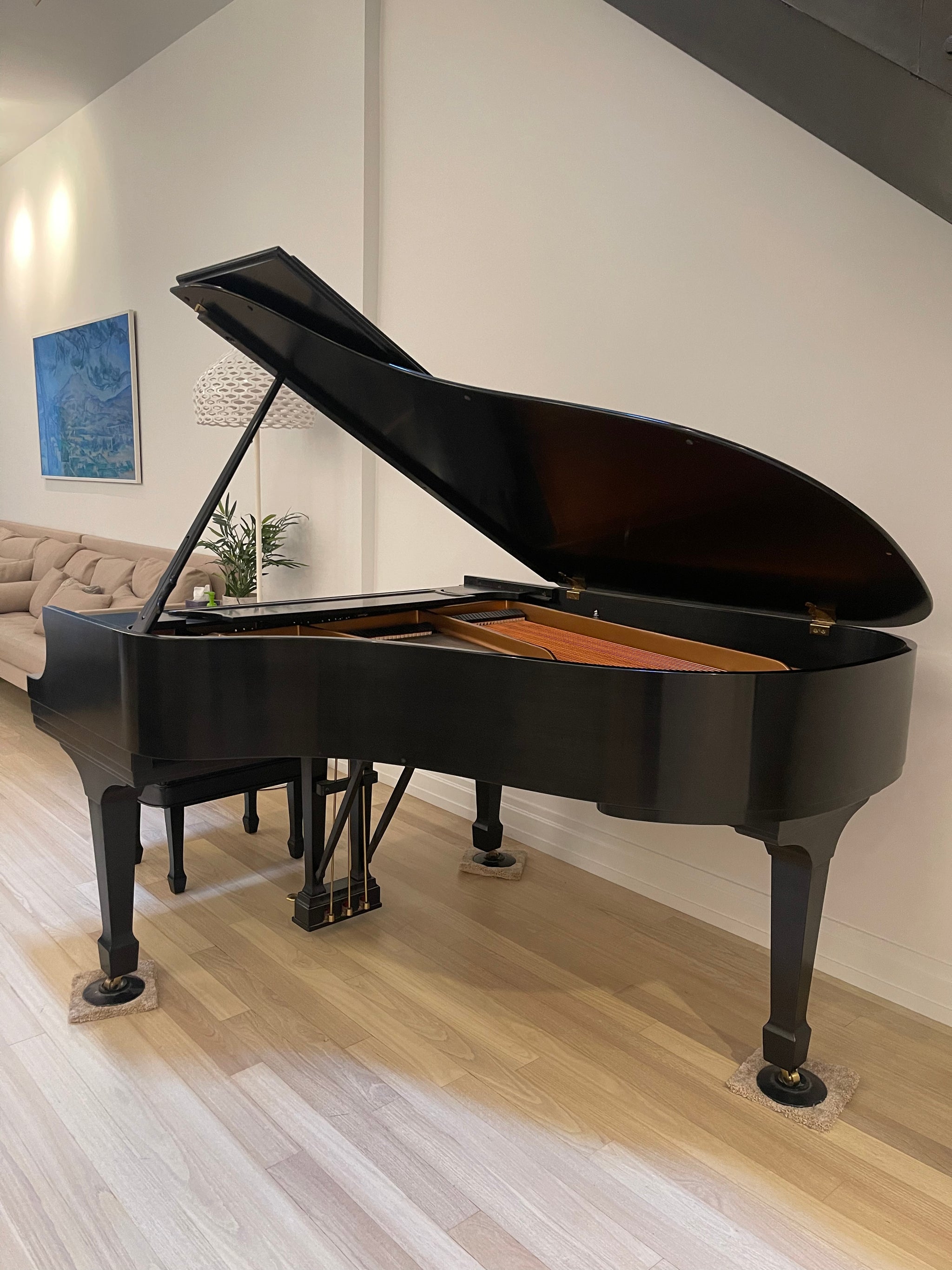 2000 Steinway Grand Piano Model L | Ebony – Park Avenue Pianos ...